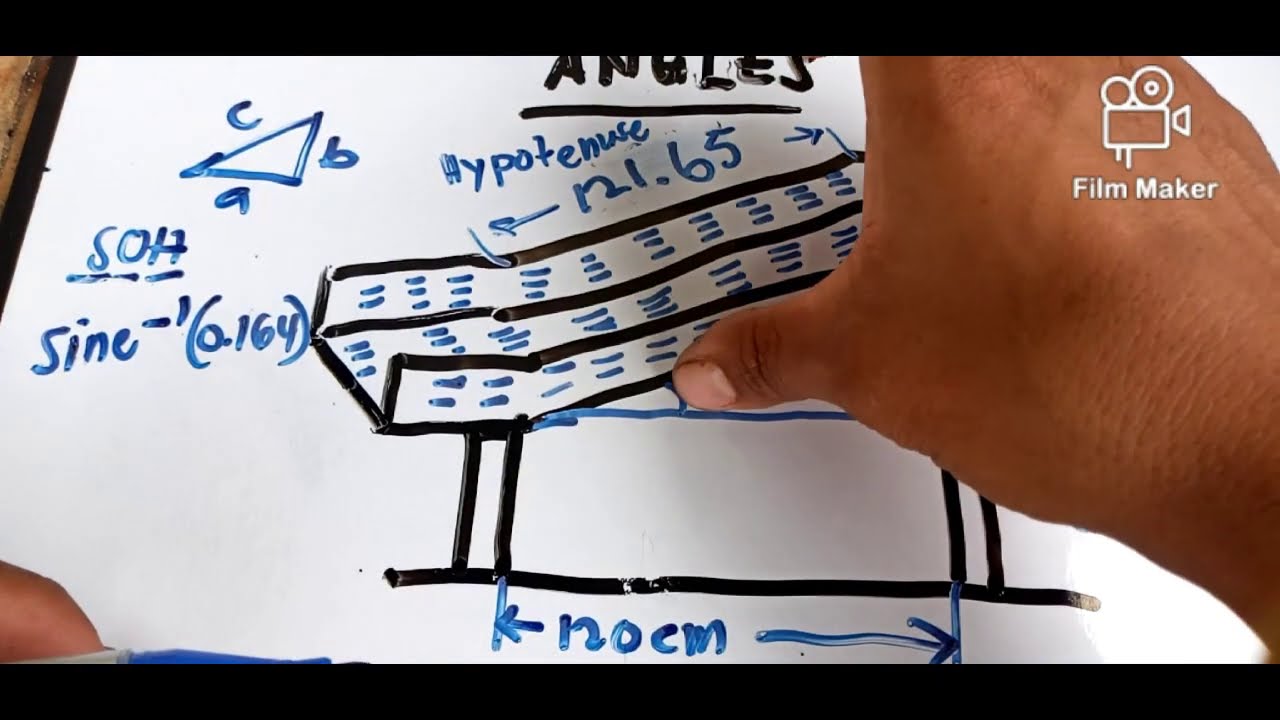 How to find the angle of a cable tray or degree of an offset?? Formula ...