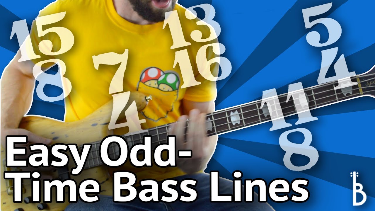 3 Odd Time Bass Lines [Perfect For Beginners] - YouTube