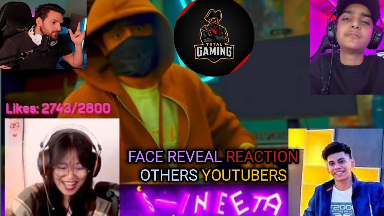 All tha big YouTubers reaction on ajjubhai face reveal || Asia's number ...