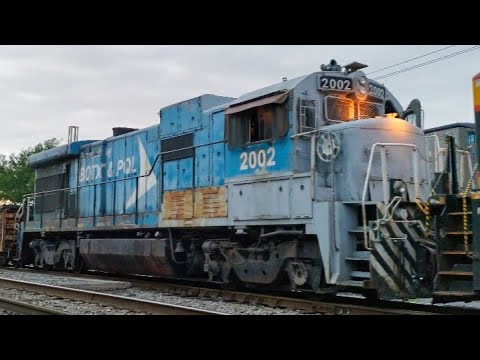 (4K) B30-7A BOTX & PQL #2002 En Monterrey con KCSM - YouTube