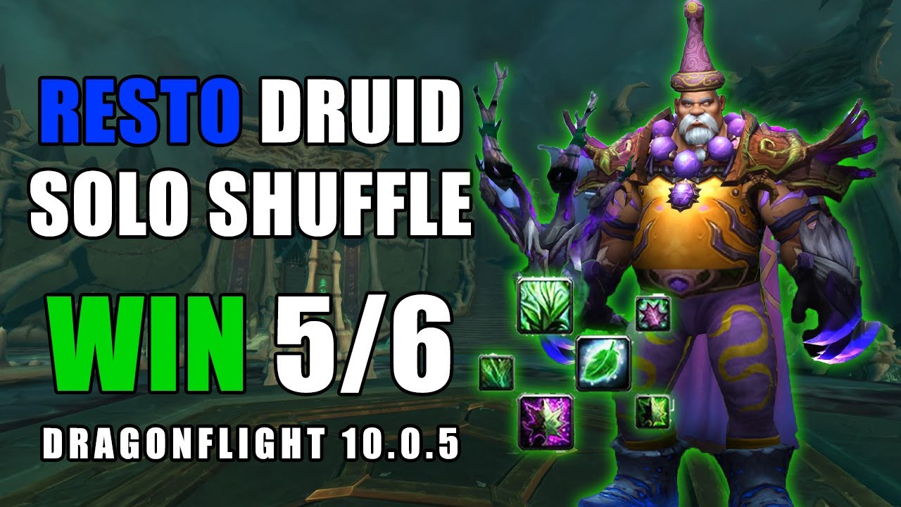 Resto Druid - Solo Shuffle - PART 3 | Arena Healer | WoW Dragonflight ...