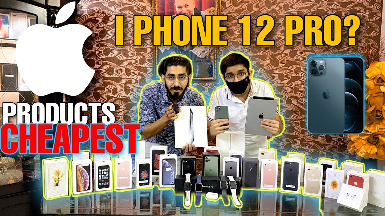 Cheapest iPhone 12, 12 Pro and 12 Pro Max market in India..🔥 - YouTube
