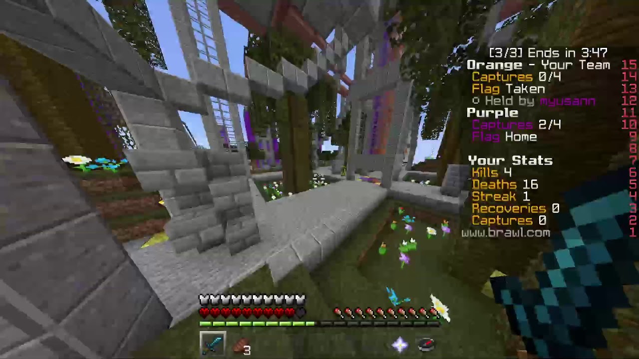 minecraft brawl.com! - YouTube