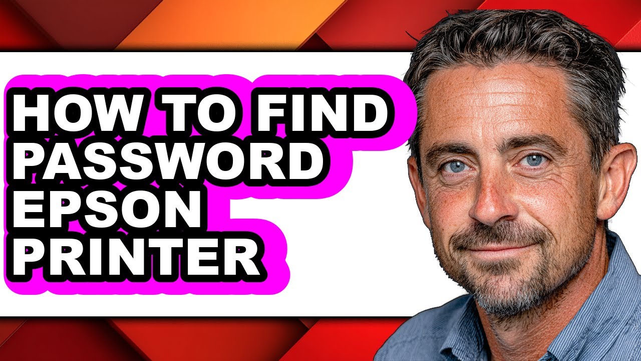 How to Find Password Epson Printer (easy Method) - YouTube