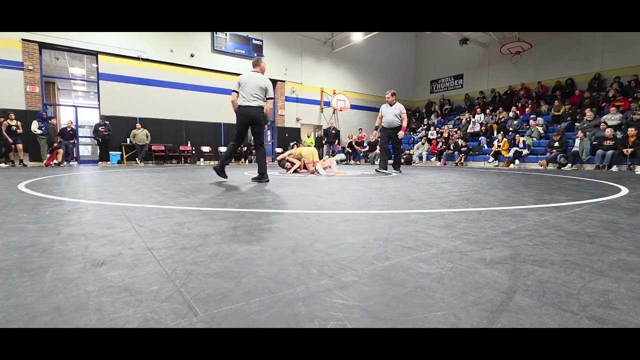 Gage Enos (8th) Fox Valley Conference Finals 12-6-2025 - YouTube