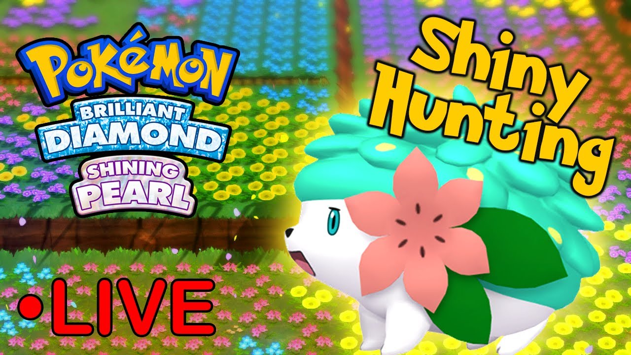 Pokemon BDSP: Shiny Hunting Shaymin (4300+ Encounters) - YouTube