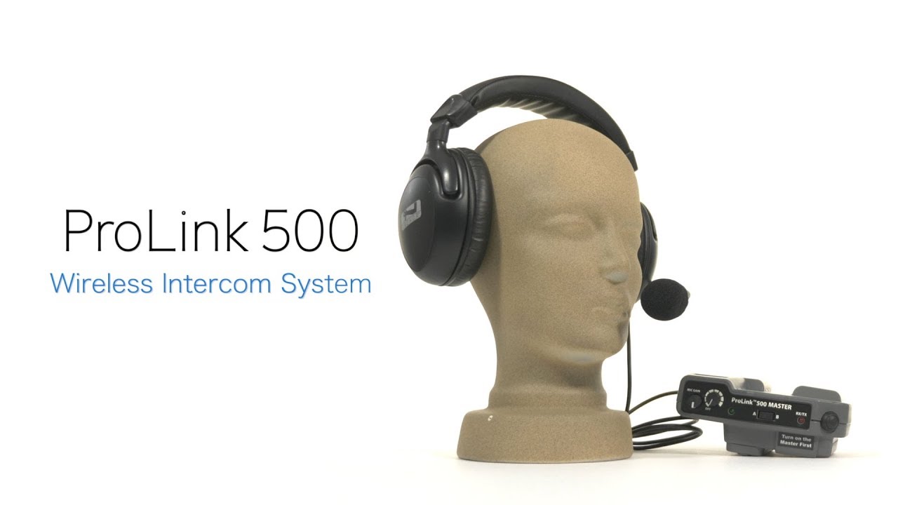 Anchor Audio ProLink 500 Wireless Intercom System - YouTube