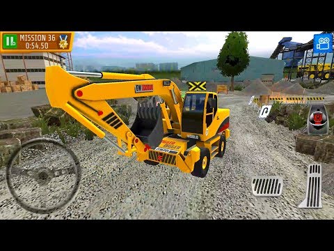 Quarry Driver 3 Giant Trucks - Large Excavator - Android Gamepplay FHD