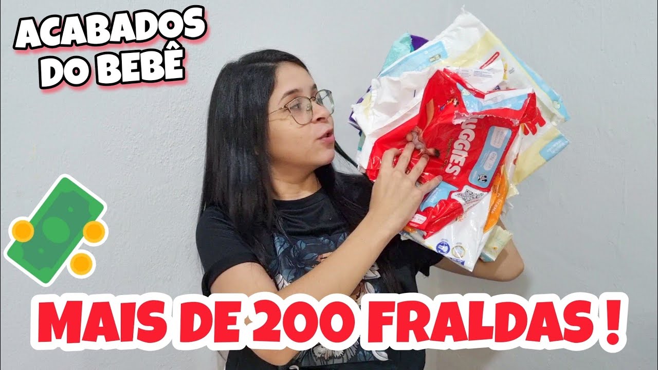 O QUE O BEBÊ USA NO PRIMEIRO MÊS DE VIDA? FRALDA RN VALE A PENA ...