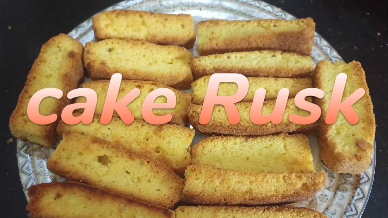 Homemade cake rusks easy recipe - YouTube