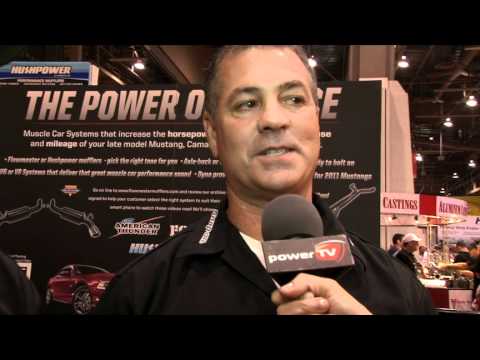 SEMA 2010 Flowmaster and the Ring Bros. 1966 Mustang Fastback - YouTube