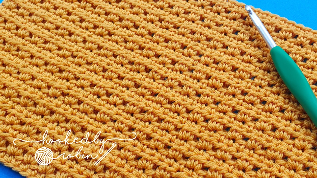 This Simple Crochet Stitch is VERY Easy and SO Pretty! 😍 - YouTube