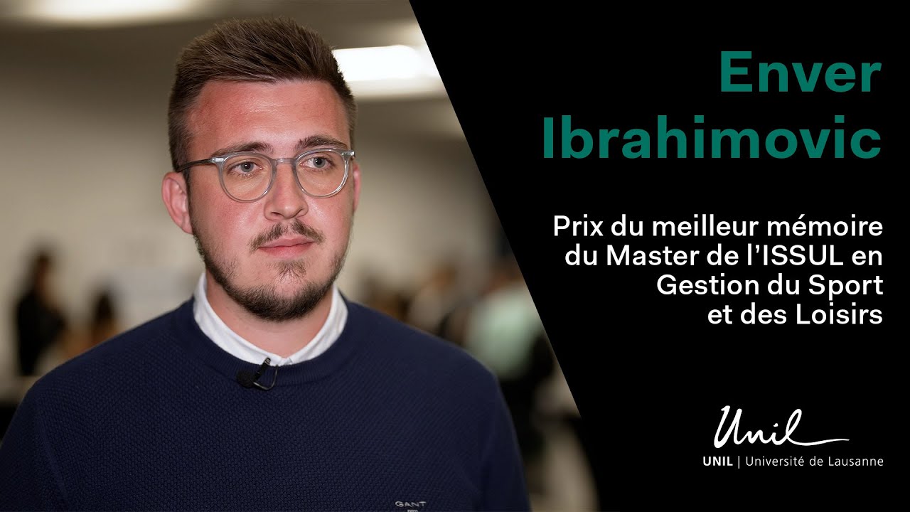 Ressenti post-conférence avec Enver Ibrahimovic, UNIL | Sport Future ...
