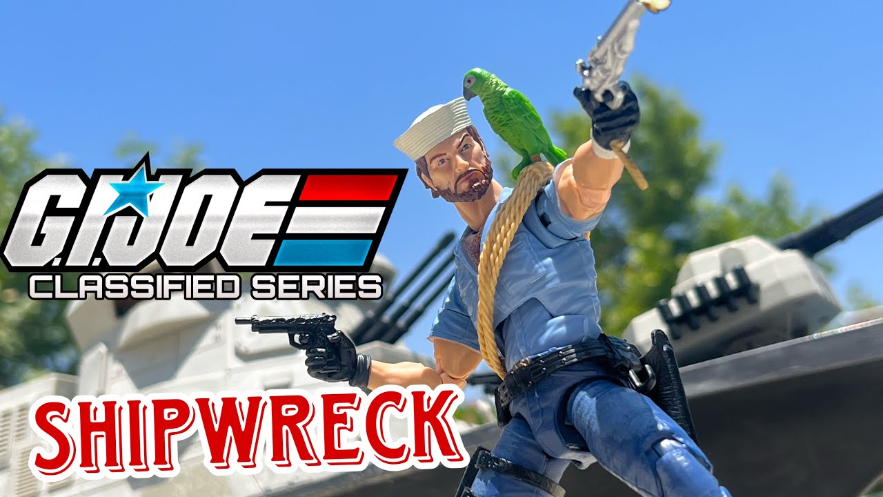 G.I. Joe Classified series Shipwreck action figure review! # ...