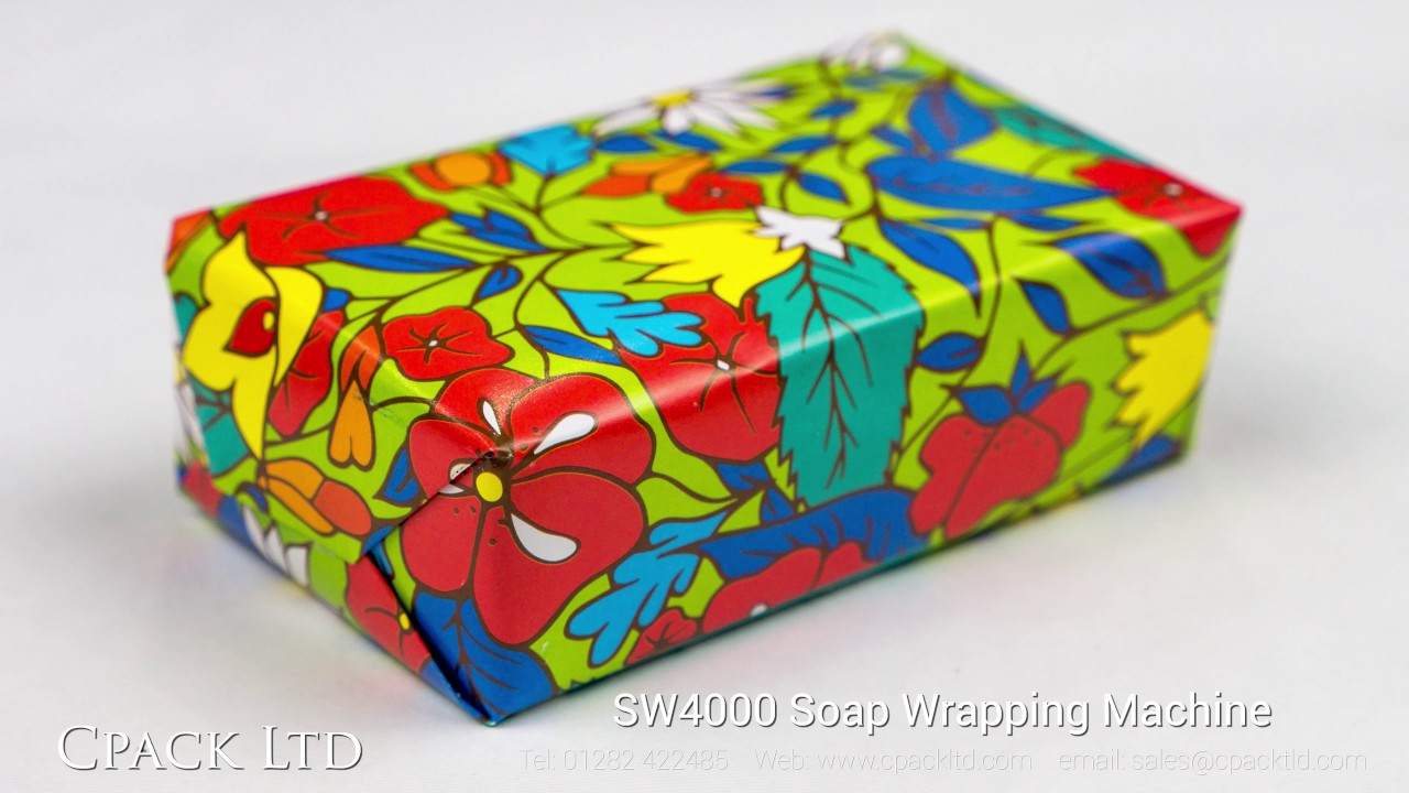 Cpack Ltd - SW4000 Soap Wrapping Machine - YouTube