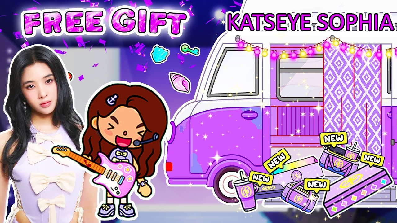 Sophia's Tour Bus Design Toca Boca World x Katseye | Toca Princess ...