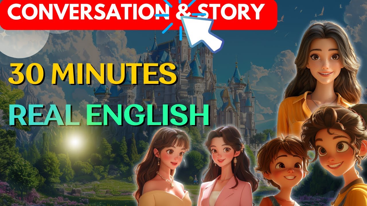 Learn english through story /English Conversation( 30 MINUTES)| Improve ...