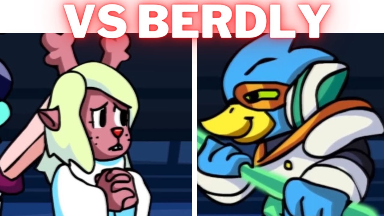 Friday Night Funkin' vs BERDLY — Perfect Combo — FULL WEEK Fnf Mod ...