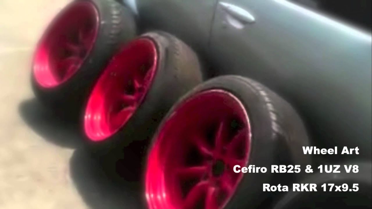 Wheel Art Cefiro A31 Rota RKR - YouTube
