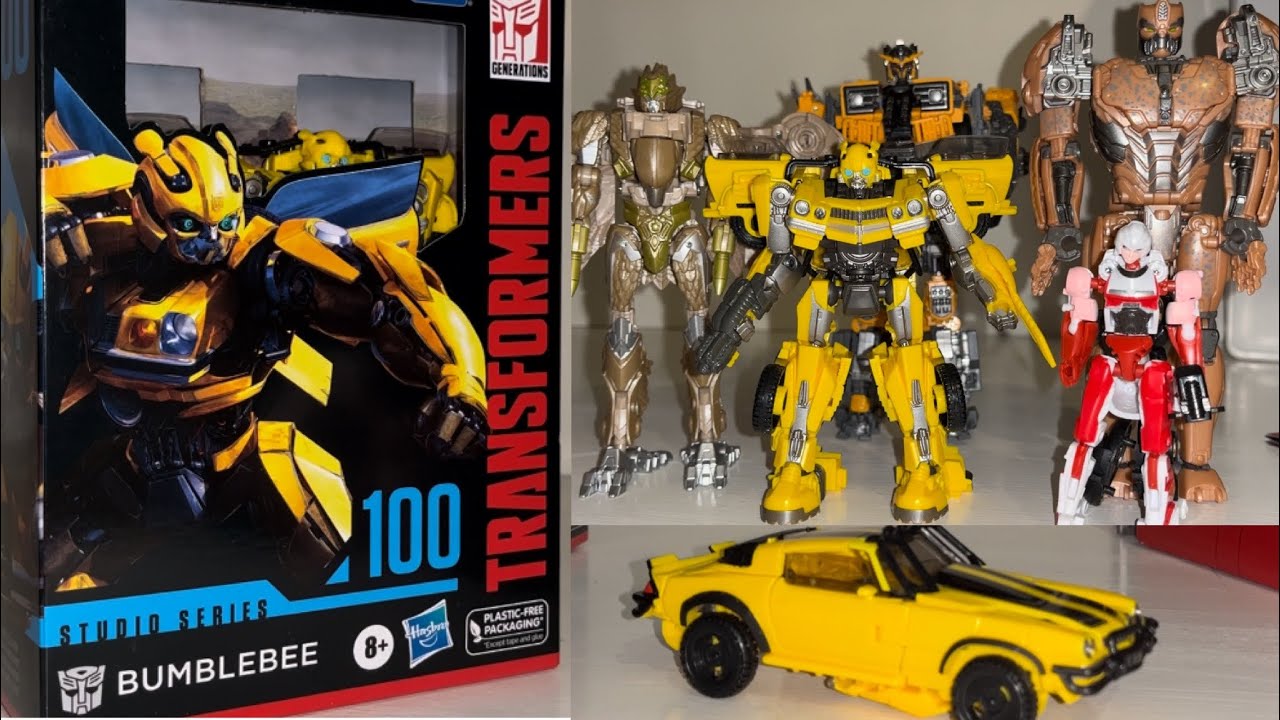 Transformers studio series 100 deluxe bumblebee review Rise of the ...