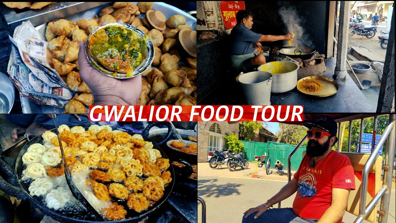 Gwalior Food Tour I Gwalior Fort I Street Food I chhotelal kachori wala ...
