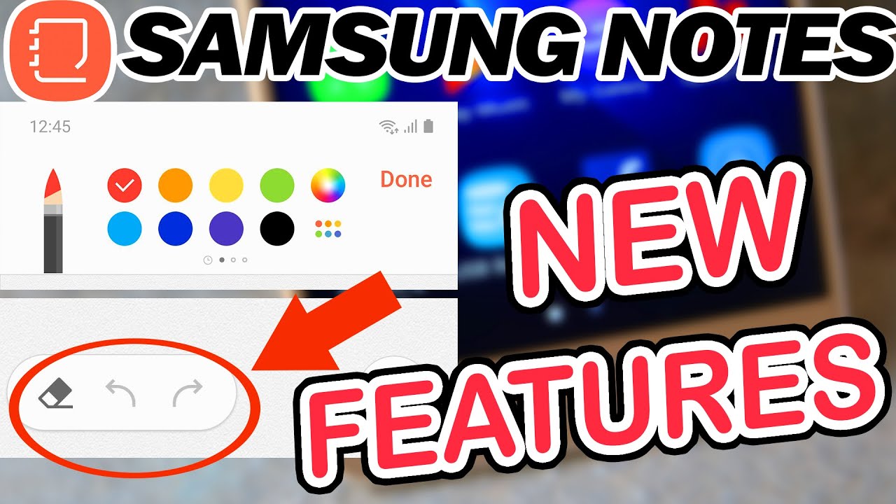 Samsung Notes New Updated Features 2020 - Most Awaited Features In ...