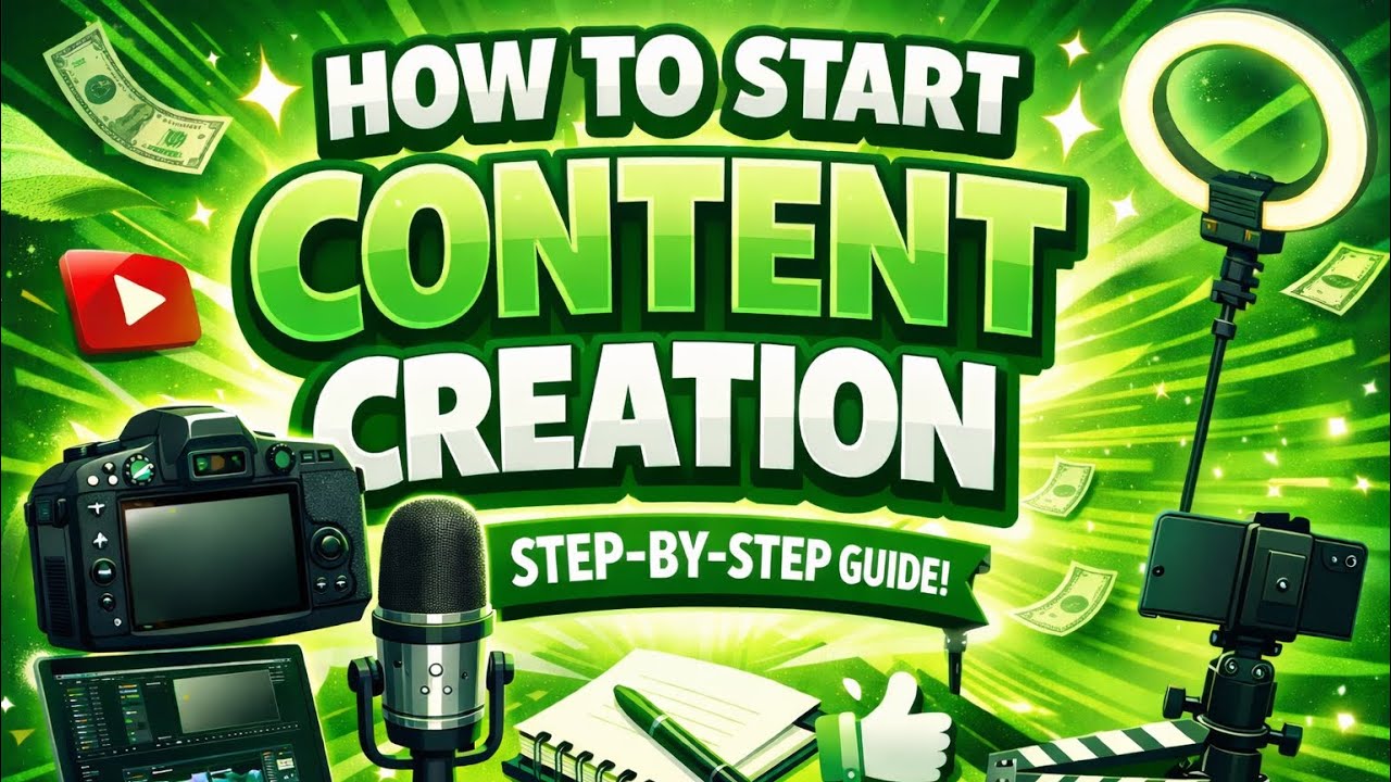 How to Start Content Creation? - YouTube