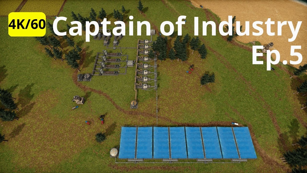 Captain of Industry ep 5 Concrete - YouTube