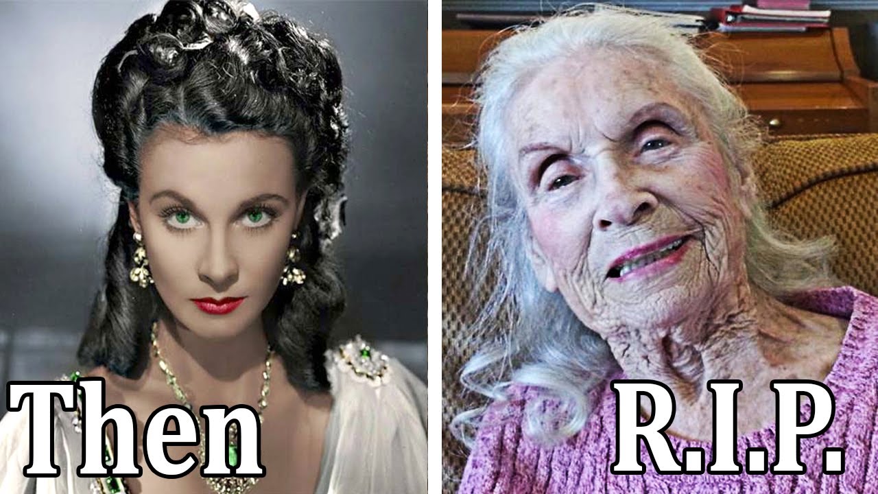 GONE WITH THE WIND (1939) Then and Now All Cast: Most of actors died ...