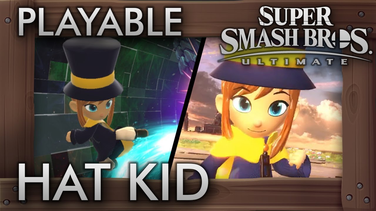 HAT KID Joins Super Smash Bros. Ultimate - YouTube