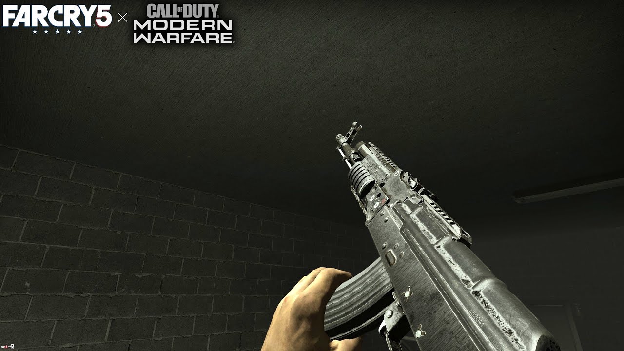 Left 4 Dead 2 AK47 AKM FC5 Far Cry 5 using MW2019 Modern Warfare 2019 AKM Anim Showcase Gameplay ...