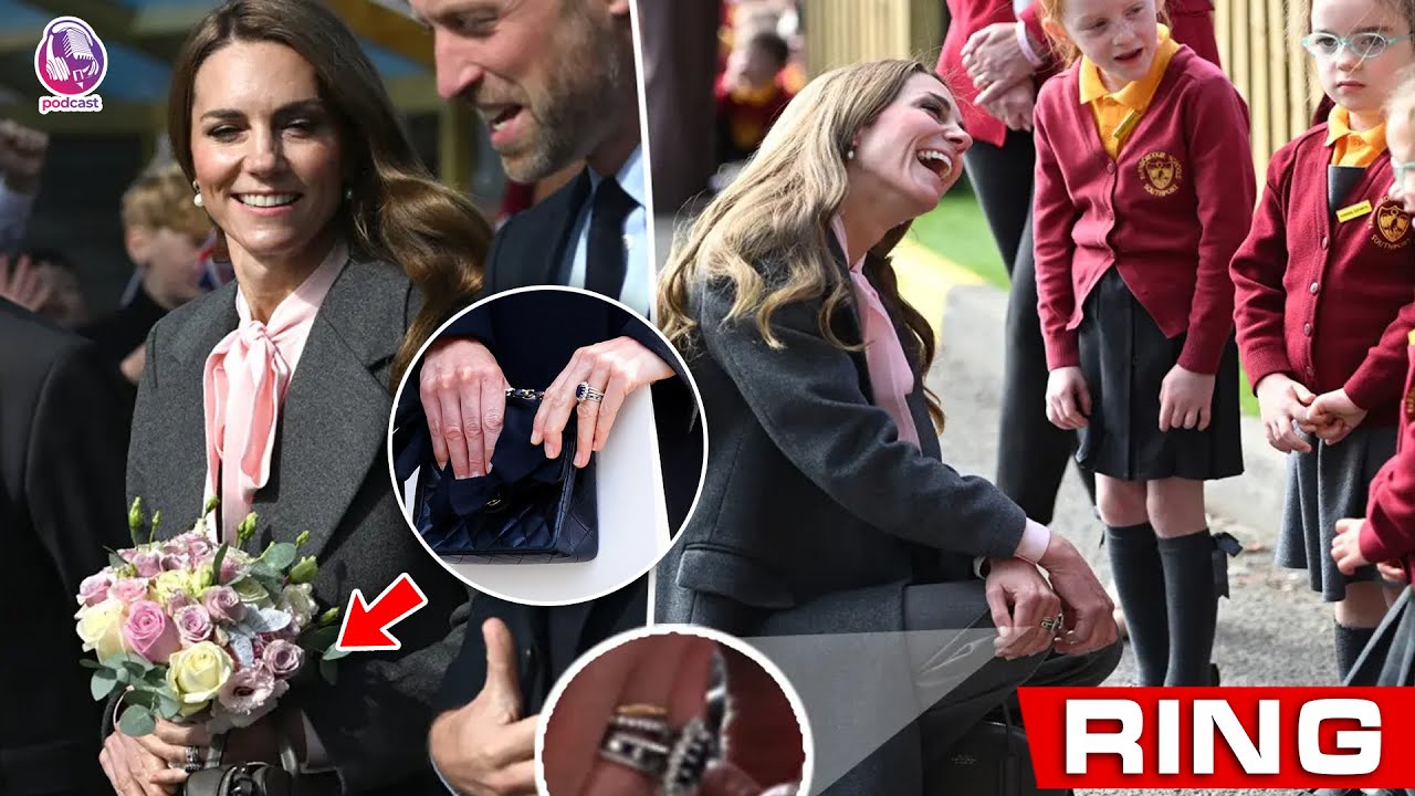 Kate Middleton Shows Off 5-Ring Wedding Stack Including a Shiny New ...
