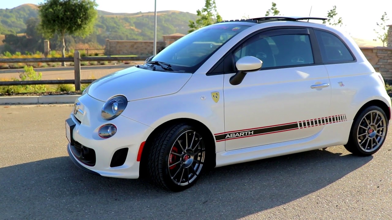 MY ABARTH 500 CUSTOM STRIPES - YouTube