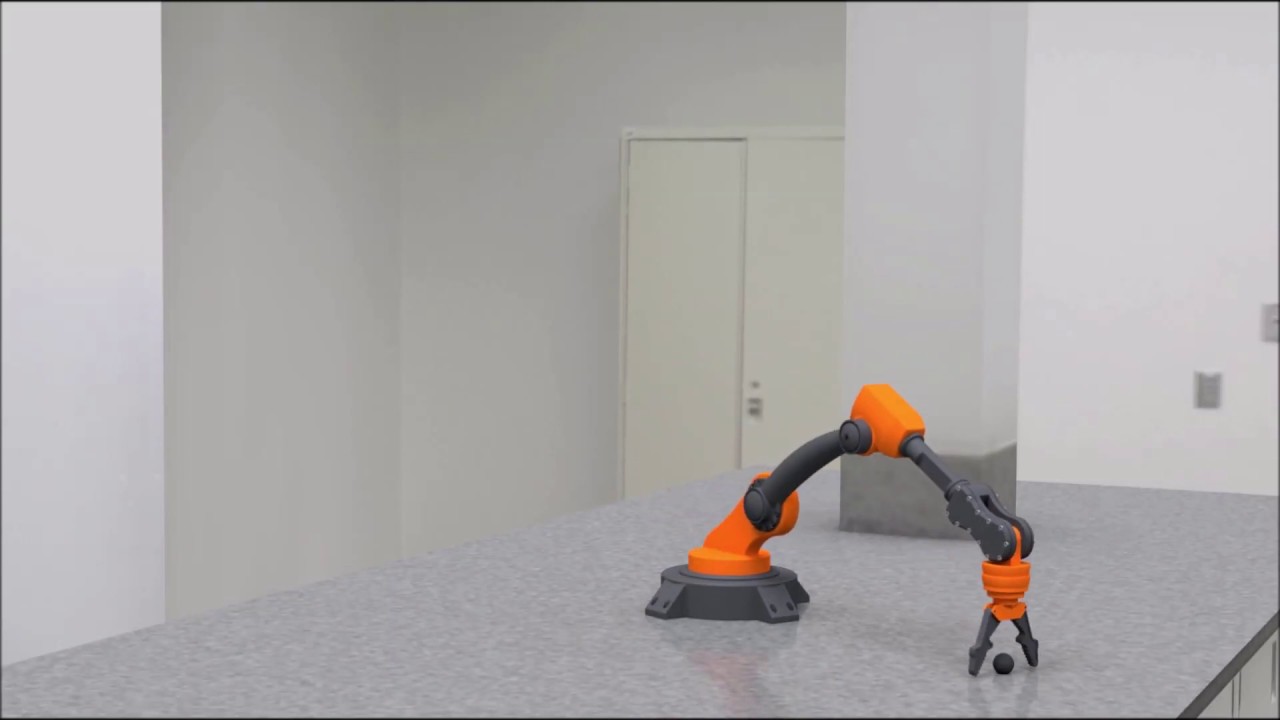 Inventor 2018 Industrie- Roboterarm (industrial robotic arm) - YouTube