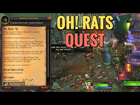 Oh, Rats! Quest (WoW TWW)