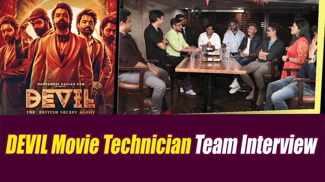 DEVIL Movie Technician Team Interview | Kalyan Ram, Samyuktha Menon ...
