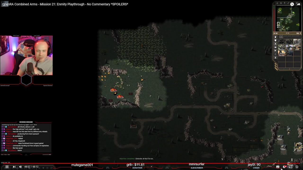 22 Capitulation - GDI Campaign | Combined Arms Mod | OpenRA - YouTube