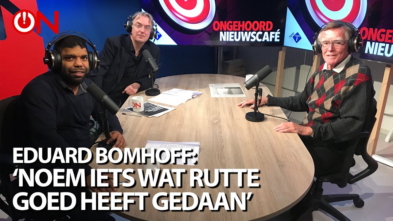 Eduard Bomhoff: ‘Noem eens iets wat Rutte goed heeft gedaan’ - YouTube