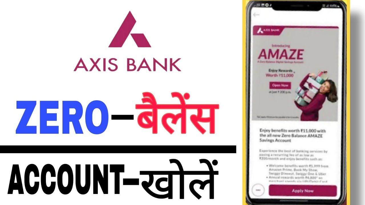 Axis Bank Zero Balance Account 2024 | Axis Bank Zero Balance Account ...