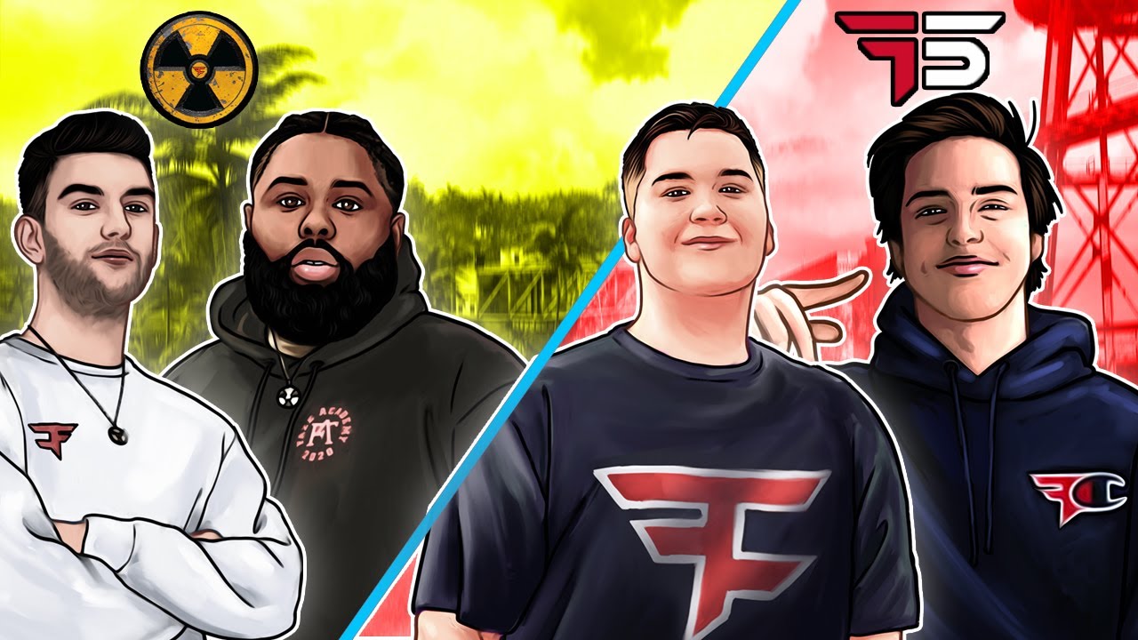 FaZe 5 Winners X Nuke Squad TAKE OVER REBIRTH ISLAND - YouTube