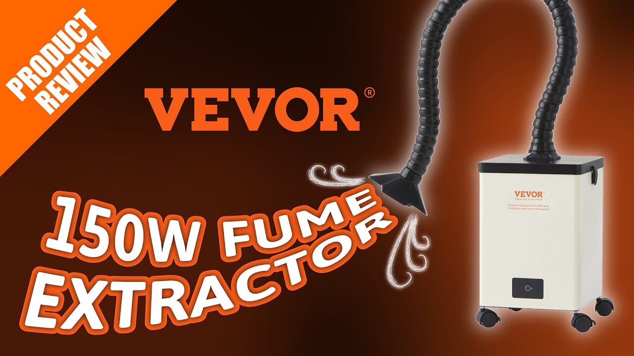 Vevor 150W Fume Extractor Product Review - YouTube
