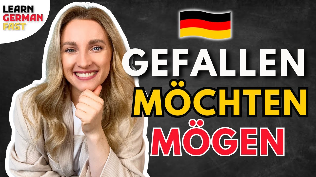 Grammatik verbessern 🇩🇪 MÖGEN / MÖCHTEN / GEFALLEN - Learn German Fast ...
