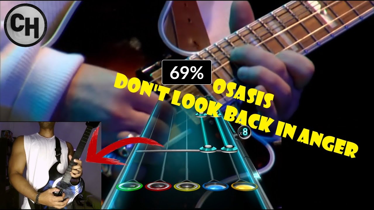 Oasis - Don't Look Back In Anger | [Clone Hero] (Expert Guitar ⭐) 🎸 # ...