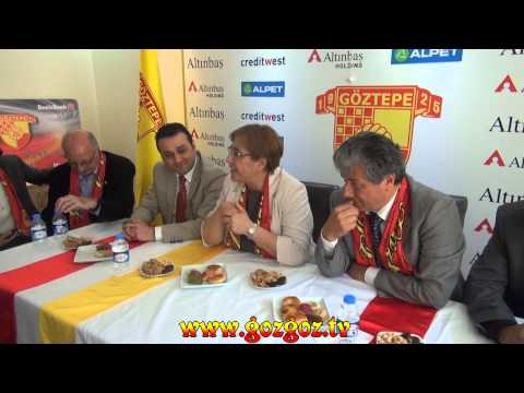 Göztepe l Sema Pekdaş ve Mustafa Balbay'ın Kulübümüzü Ziyareti l GözGöz Tv HD