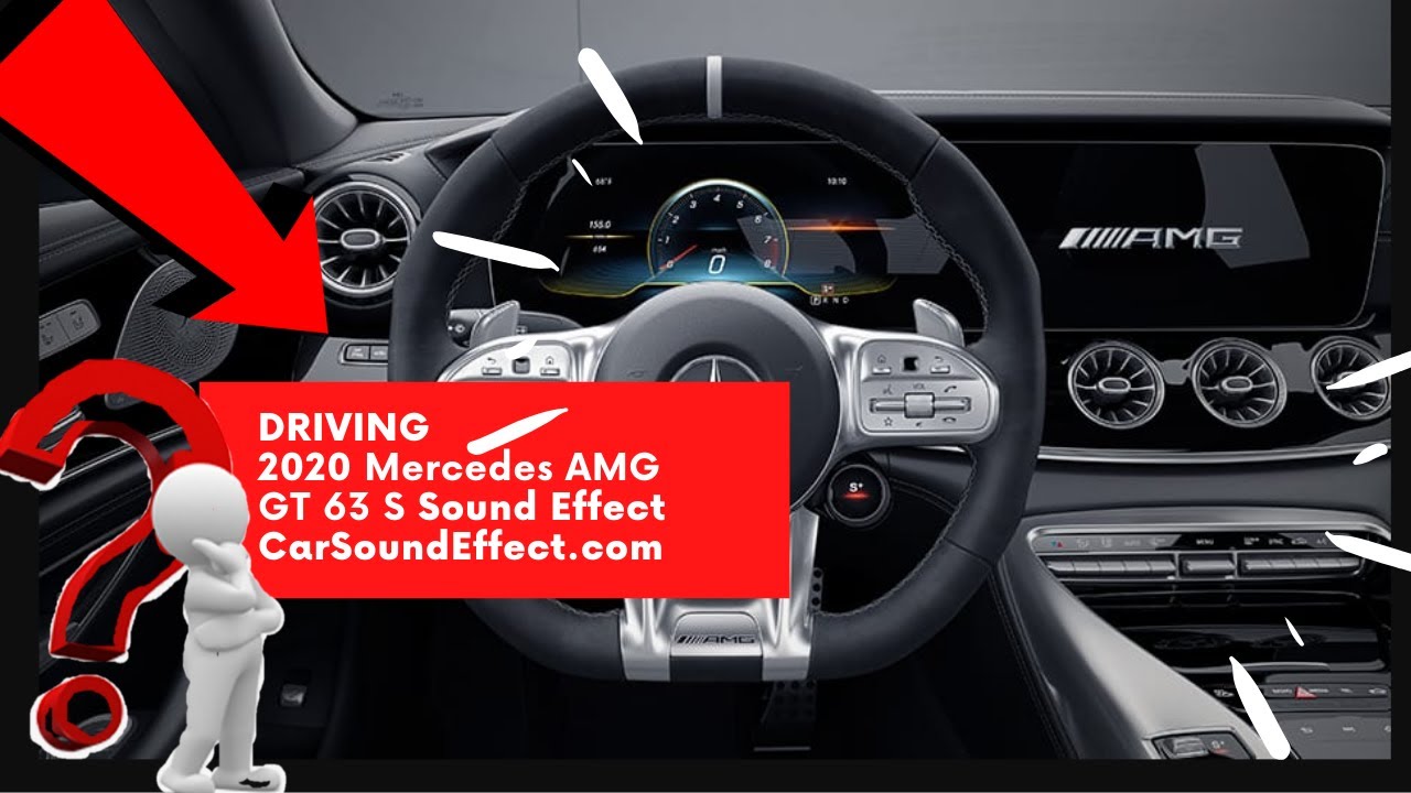 DRIVING Sound: 2020 Mercedes AMG GT 63 S Sound Effect|Car ASMR|Car ...