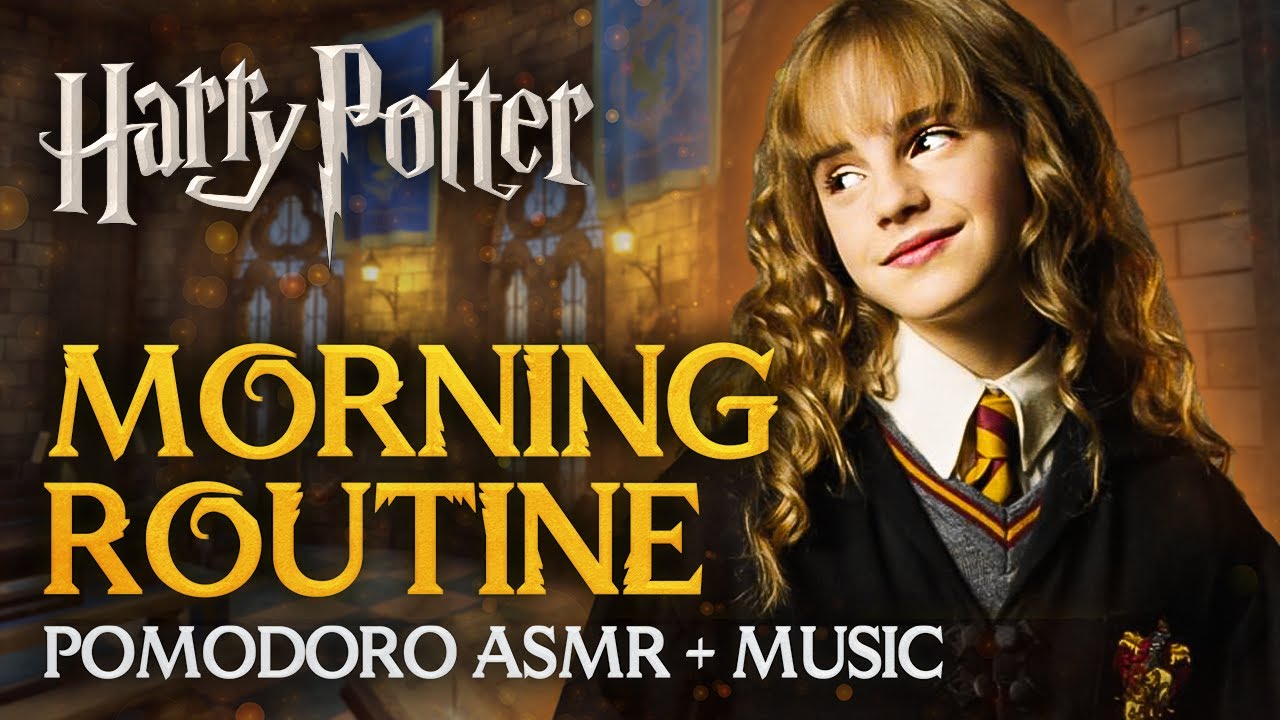 4h Harry Potter Pomodoro ☀️ ️ MAGICAL MORNING ROUTINE | Motivational ...