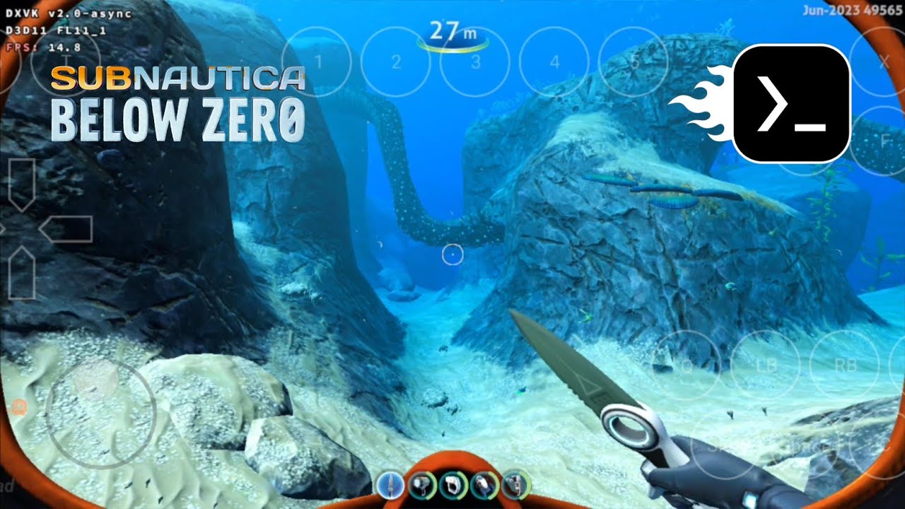 Subnautica: Below Zero Gameplay (Windows) on Android | Mobox Wine GE 8 ...