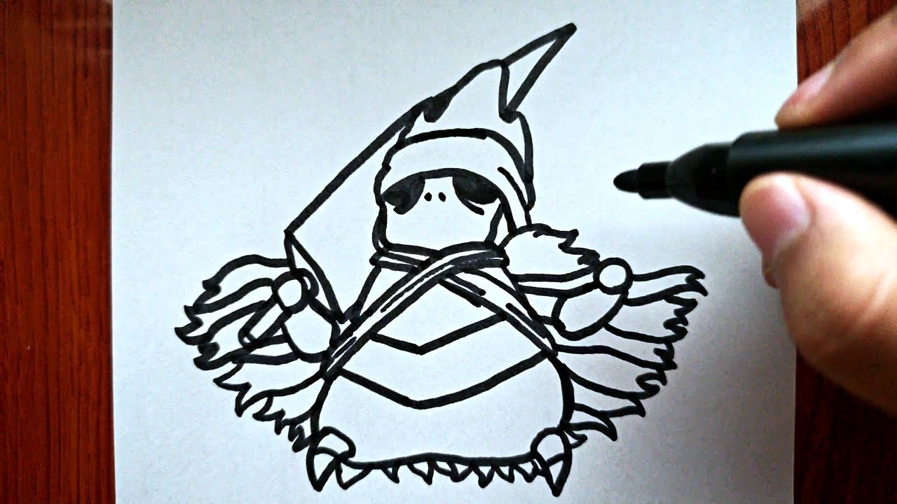 How to draw Nailmaster Mato Hollow Knight - YouTube