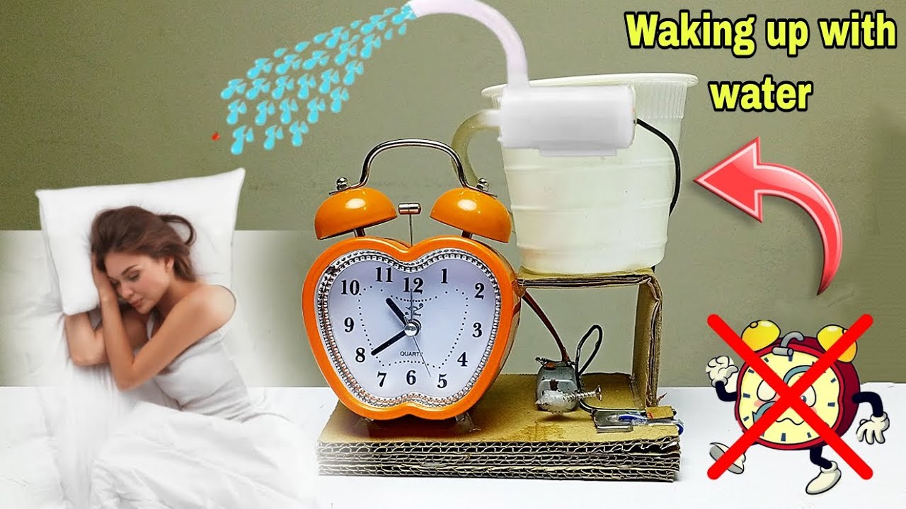 Water Alarm Clock ⏰💦 | DIY Science Project to Wake You Up! - YouTube