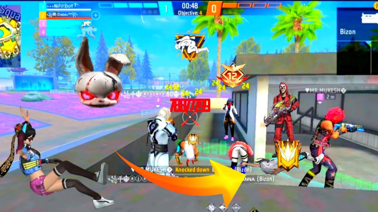 GARENA free fire//ff India gameplay//classic squad//ff pc gameplay ...